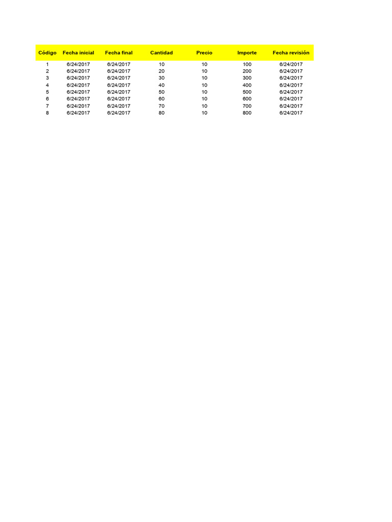 Calendario Automatico Desde Excel Fechas Corregidas | PDF