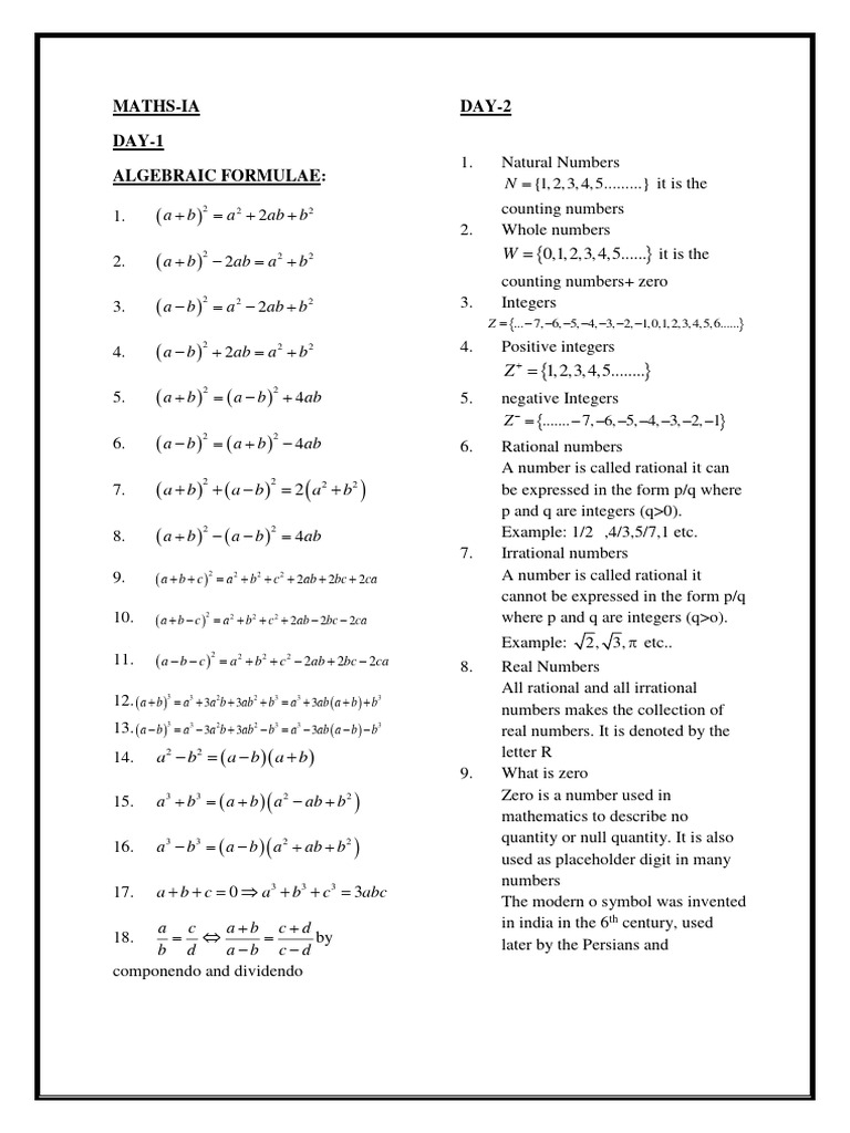 Basic Materail | PDF | Numbers | Angle