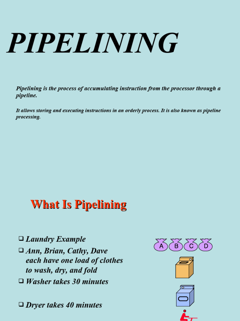 Pipelinenew | PDF | Central Processing Unit | Computer Hardware