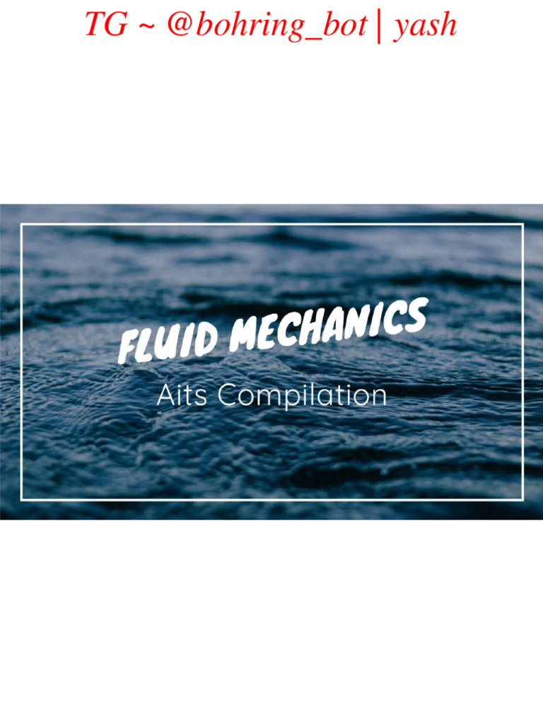 Fiitjee Aits Chapterwise Physics Part 1 | PDF