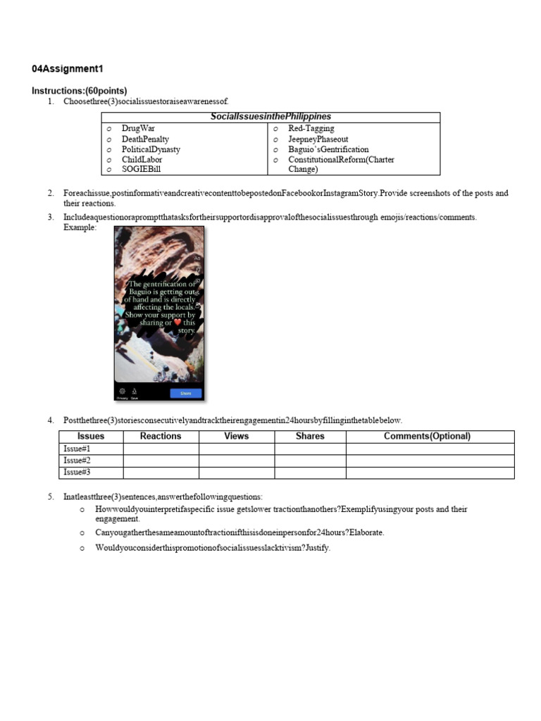 04 Assignment 1 | PDF