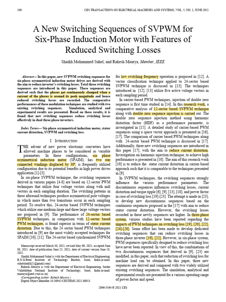 A_new_switching_sequences_of_SVPWM_for_six-phase_induction_motor_with ... A_new_switching_sequences_of_SVPWM_for_six-phase_induction_motor_with ...