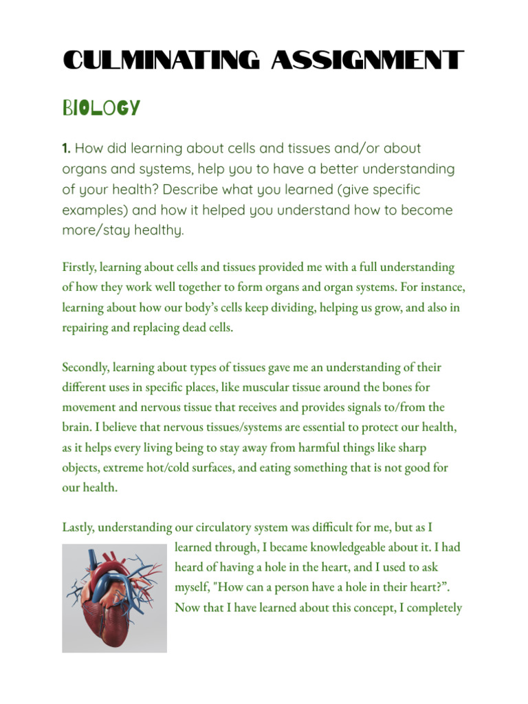 Culminating Reflection | PDF | Greenhouse Gas | Climate Change