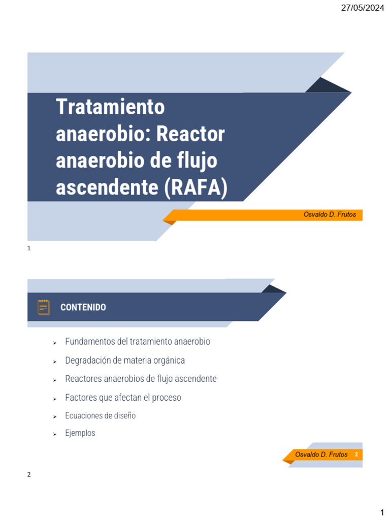 Clase 8-RAFA | PDF | Digestión anaeróbica | Química