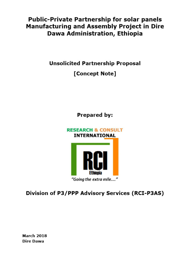 PPP-Solar Project Summary | PDF | Photovoltaics | Solar Power