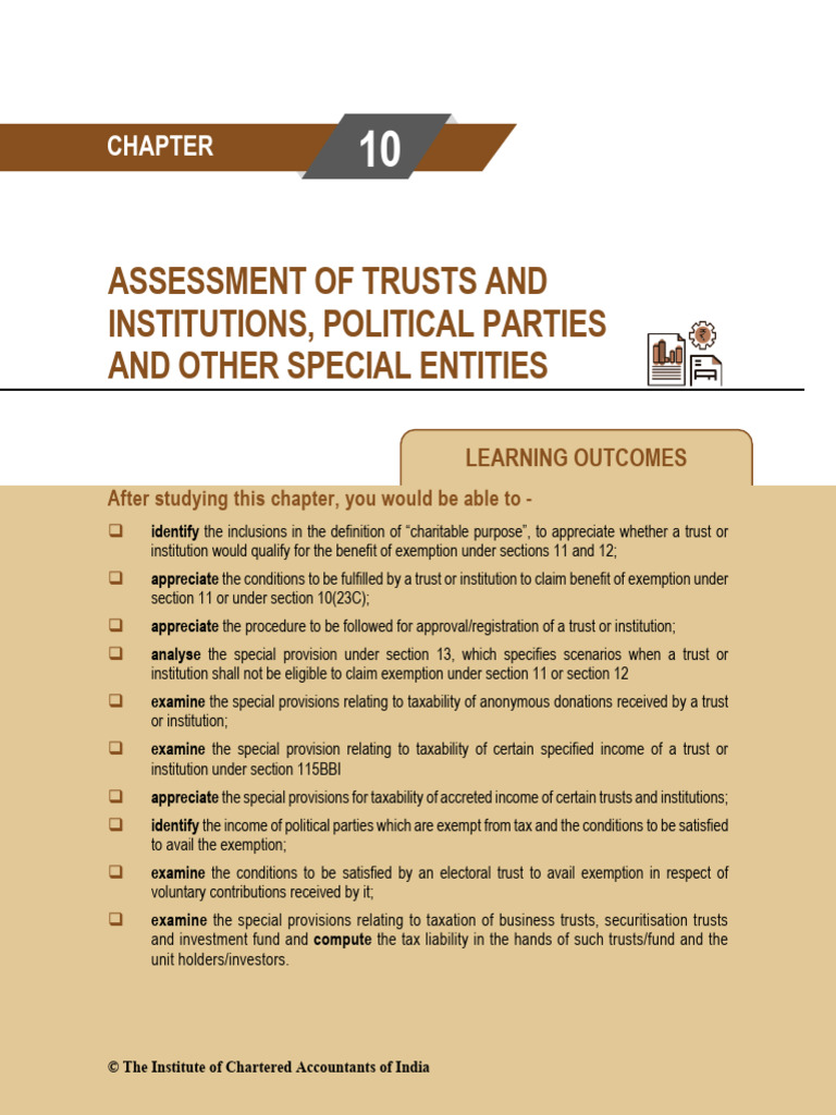 Module 2 CH 10 | PDF | Tax Exemption | Charitable Organization Module 2 CH 10 | PDF | Tax Exemption | Charitable Organization