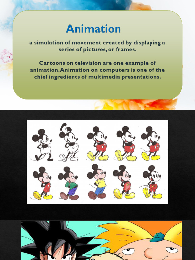 Animation Definition of Terms Part 1 PDF | PDF | Animation | Computer Animation