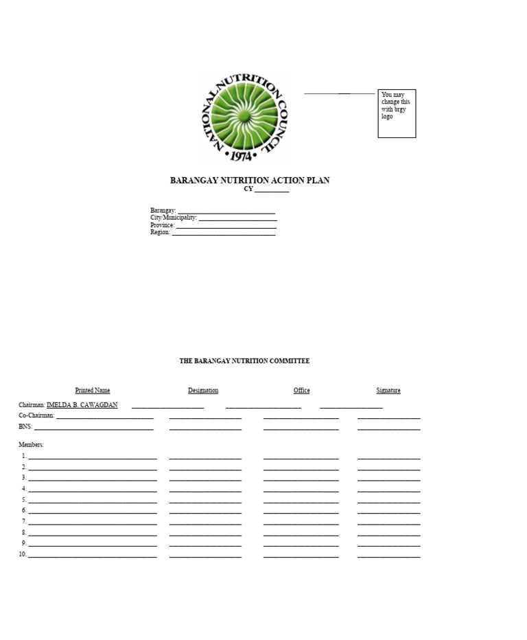 BNAP Cover Page | PDF