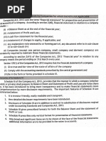 Schedule III Financial Statements Format | PDF