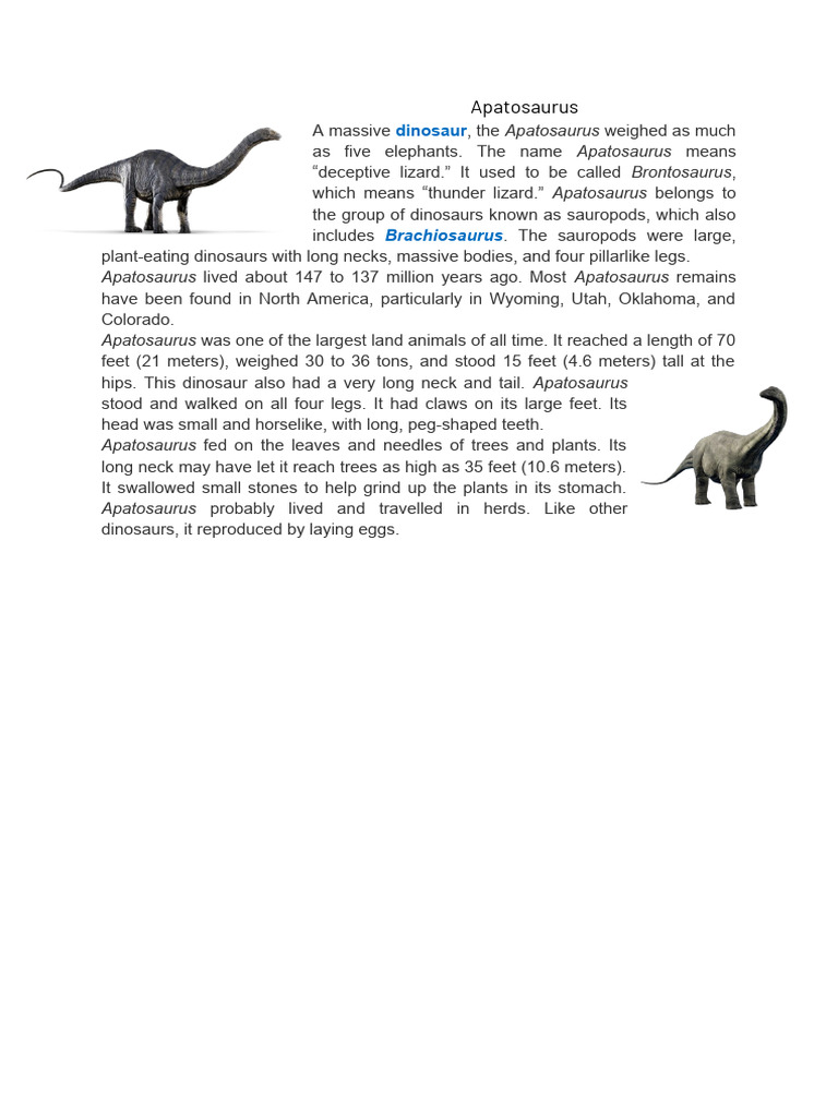 Dinosaur Recopilation | PDF