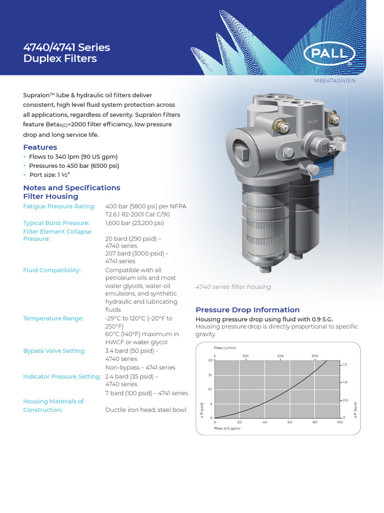 4740 - 4741 Series Datasheet | PDF | Gases | Continuum Mechanics