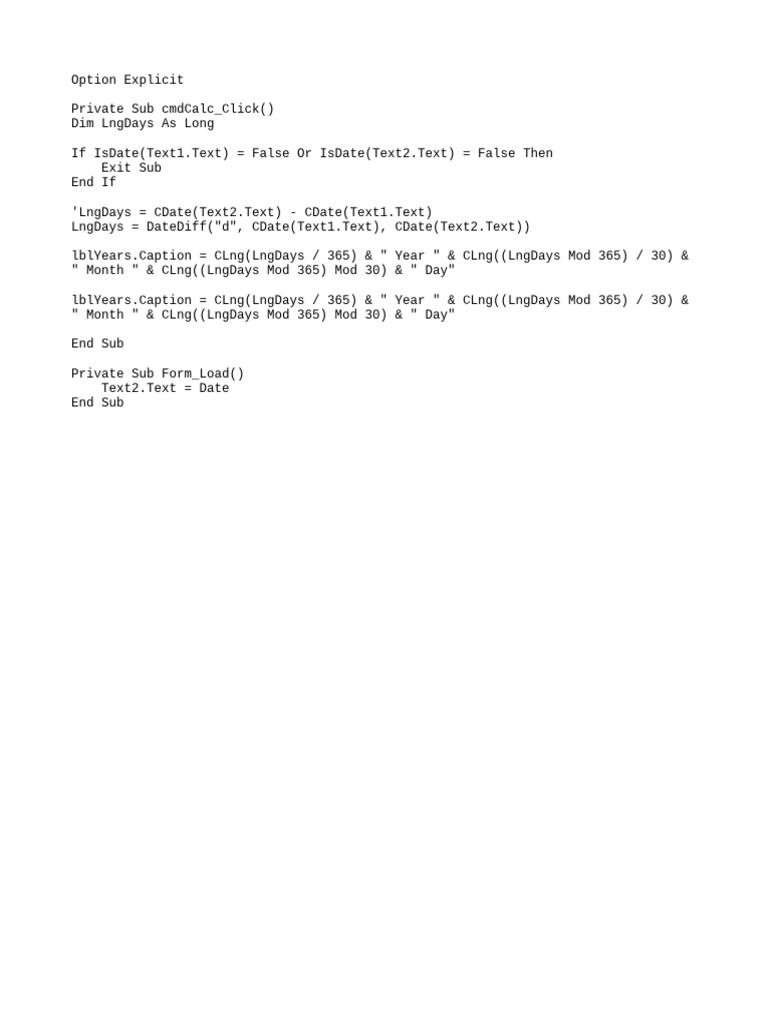 Birth Date Converter | PDF