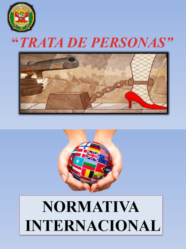 Diapositivas Trata | PDF | Trata de personas | Justicia