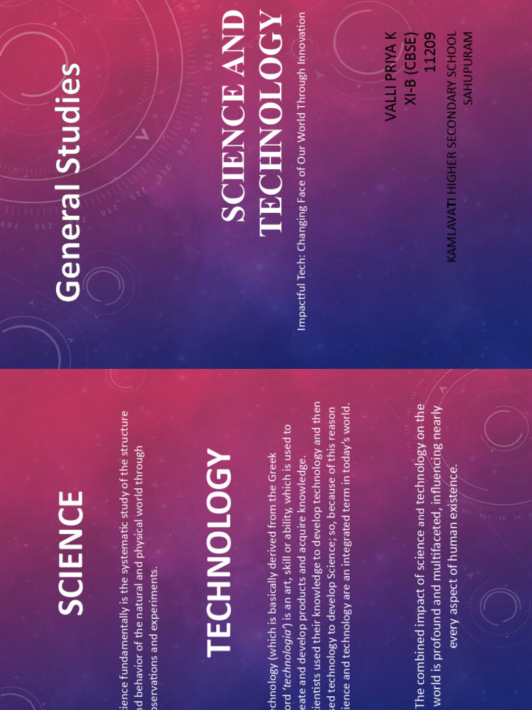 Science and Technology | PDF | Agriculture | Artificial Intelligence
