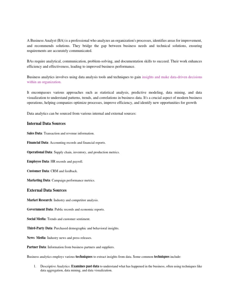 Business Analytics - Abishek | PDF | Analytics | Data Analysis Business Analytics - Abishek | PDF | Analytics | Data Analysis