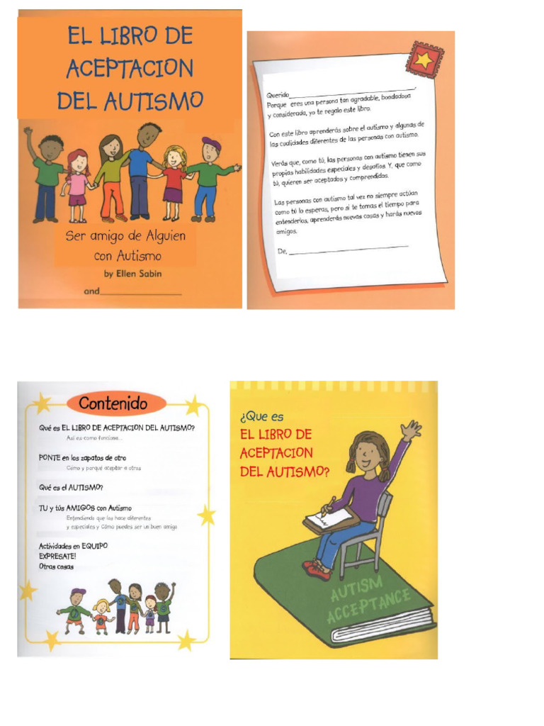 Mi Libro de Aceptacion Del Autismo | PDF