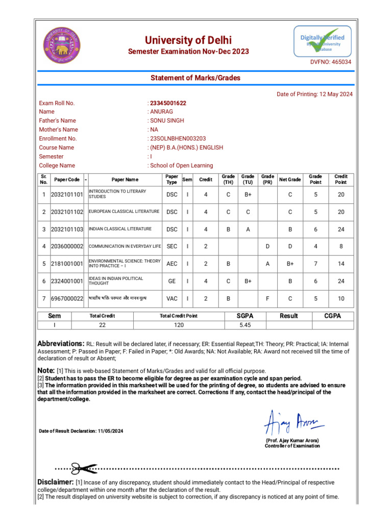Sol Result | PDF
