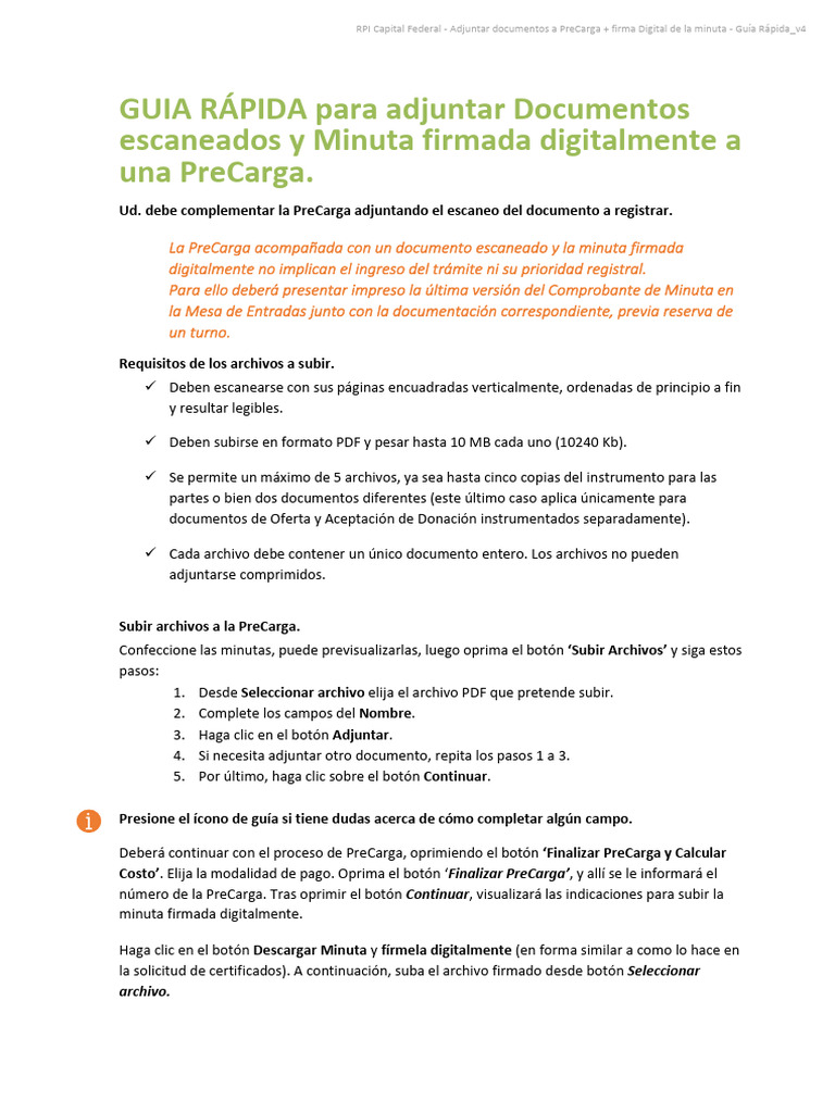 GUIA RAPIDA Adjuntar Documentos Escaneados | PDF | Informática