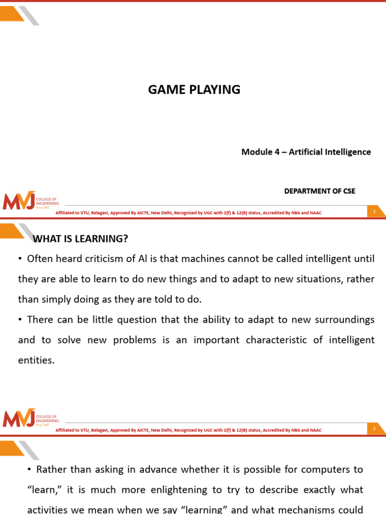 LEARNING - MODULE 4 (2) - Read-Only | PDF | Learning | Analogy