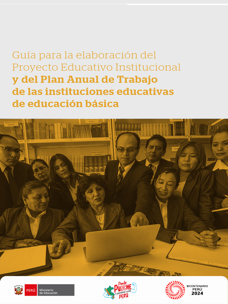 Guía para PEI y PAT en Educación Básica | PDF | Plan de estudios ...