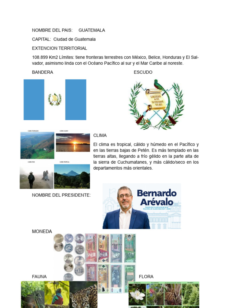 Datos Importantes de America | PDF | México | Nicaragua