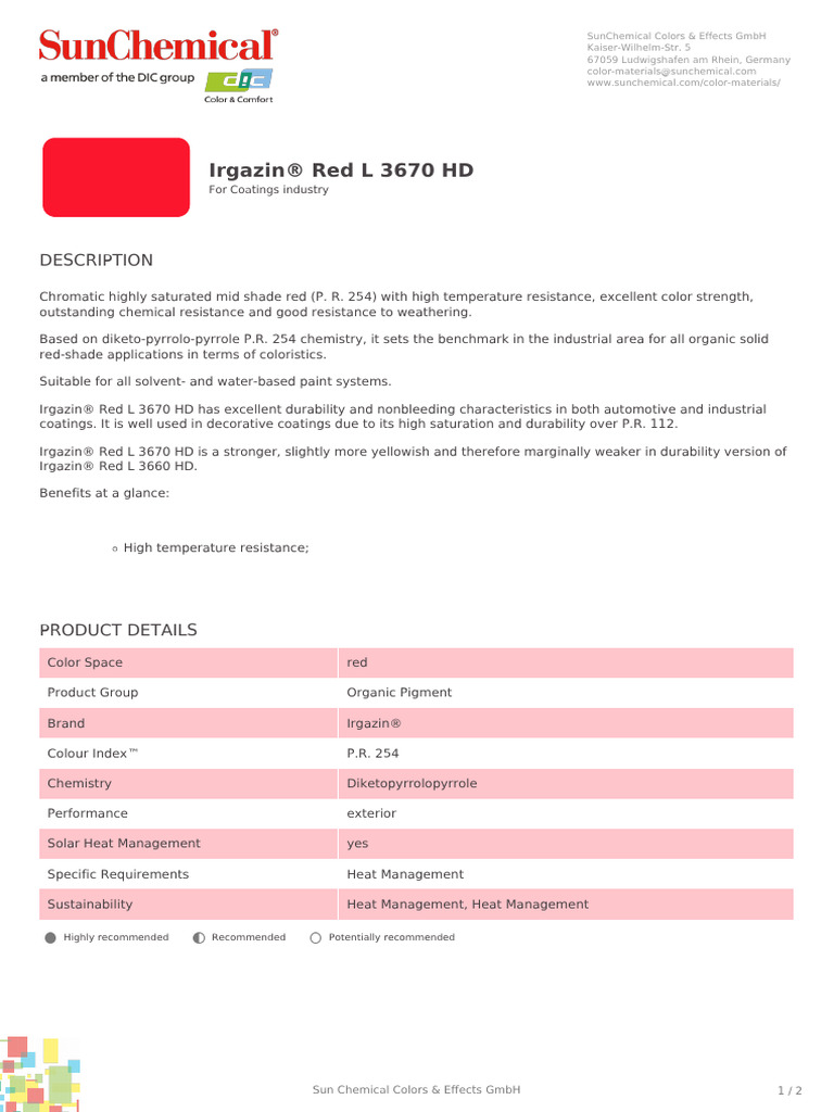 irgazin-red-l-3670-hd | PDF | Sun | Color