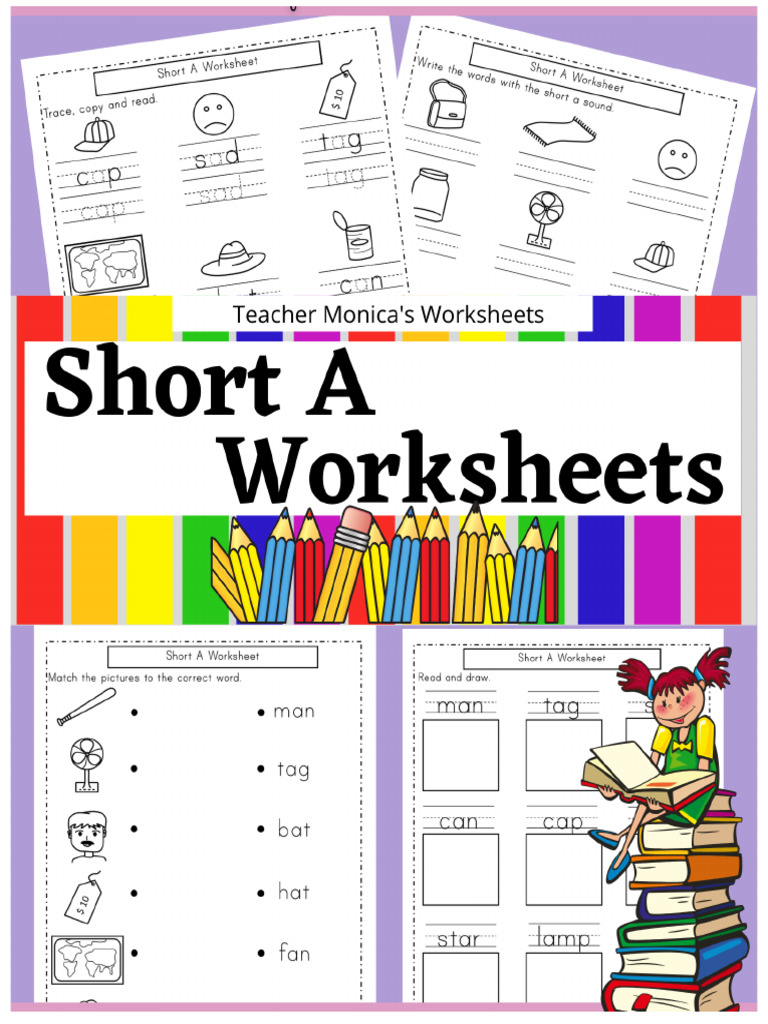 Short A Sound Worksheets for Kids | PDF