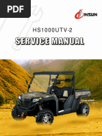 Hisun Utv Ownersmanual-750 Vector-sector | PDF | Brake | Vehicles