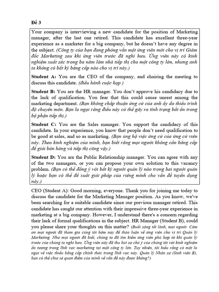 Đề 3 - GTTM | PDF