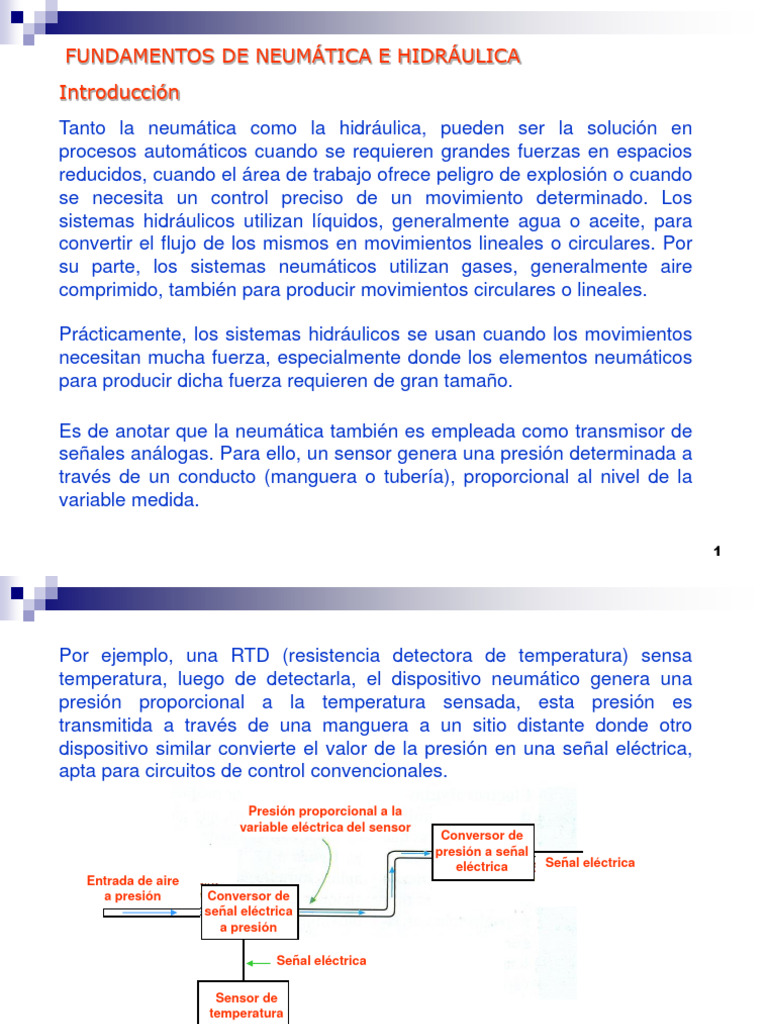 Clase 4 - Fundamentos de Neumática | Descargar gratis PDF | Solenoide | Presión