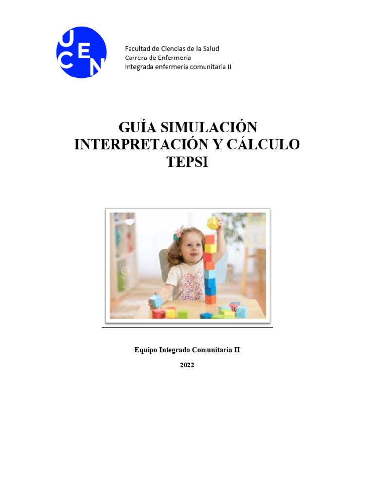 Guía Simulación Interpretación y Cálculo TEPSI | PDF | Relaciones ...