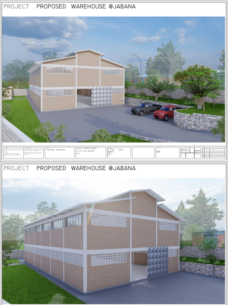 Warehouse design | PDF | Masonry | Architectural Elements