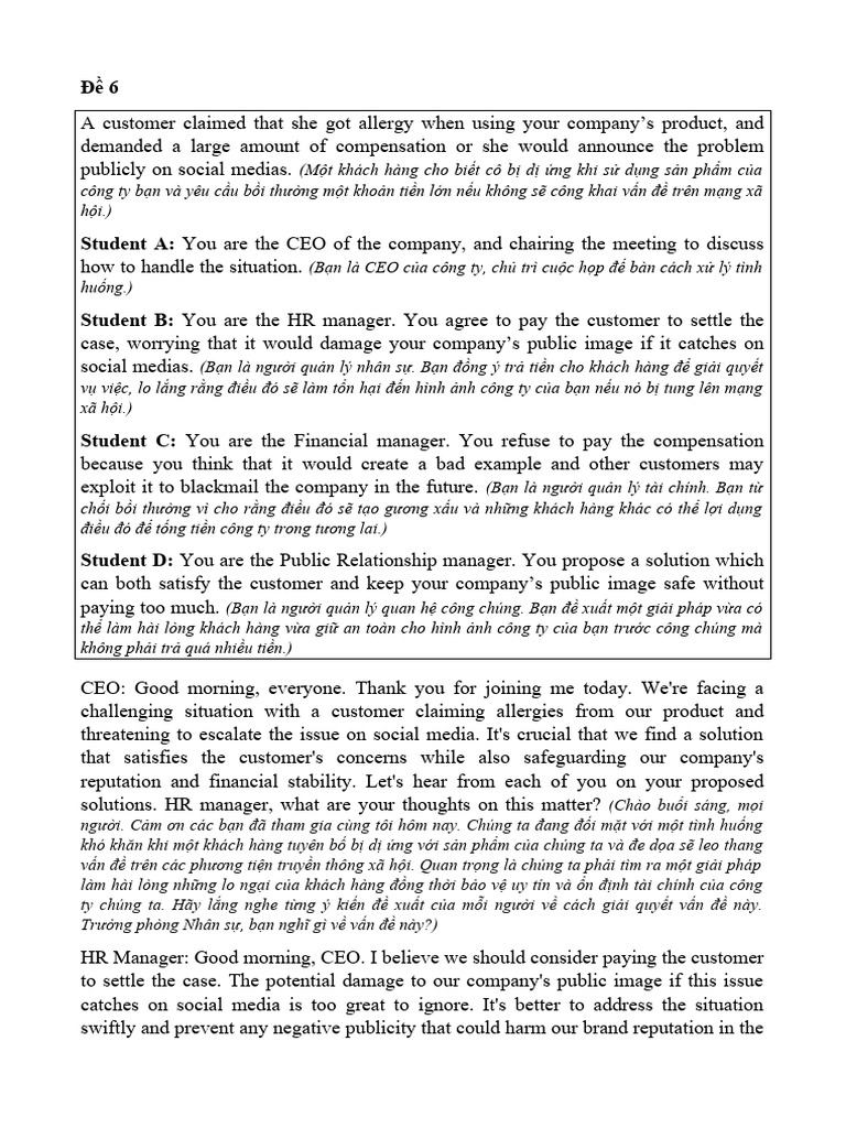 Đề 6 - GTTM | PDF