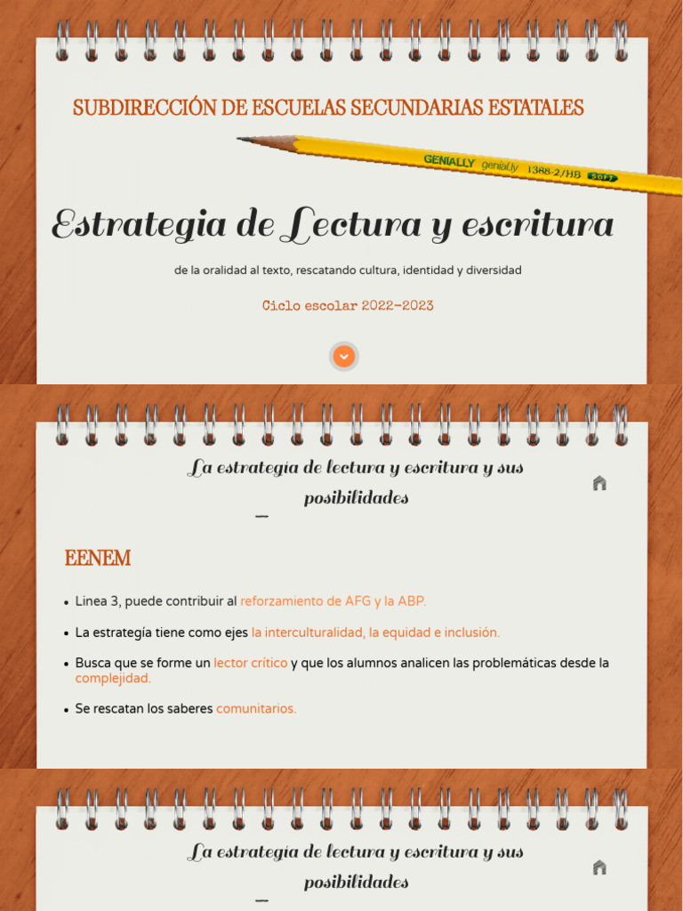 Estrategia de Lectura y Escritura 071222 | PDF