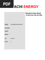 33kv Abb Gis System | PDF | Switch | Electricity