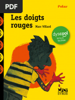 Fiches de Lecture Les Doigts Rouges CE2 | PDF