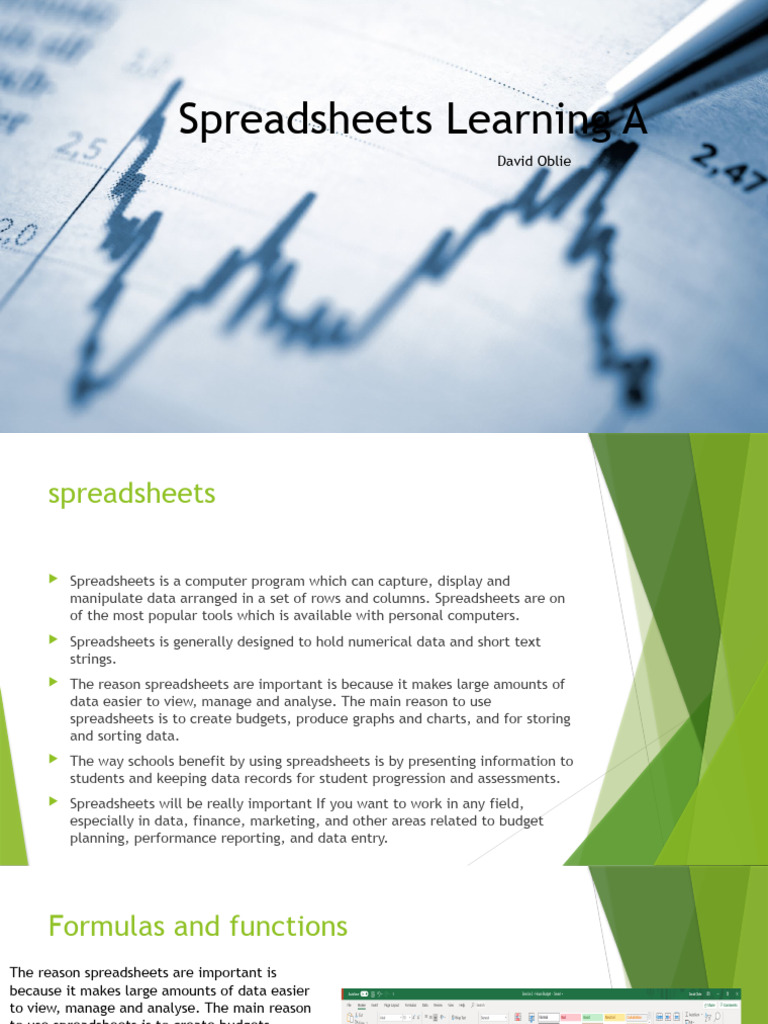 Spreadsheets | Download Free PDF | Spreadsheet | Microsoft Excel