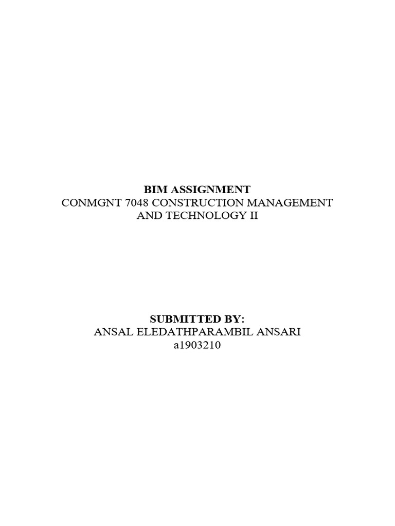 Assignment Revit | Download Free PDF | Wall | Photovoltaics