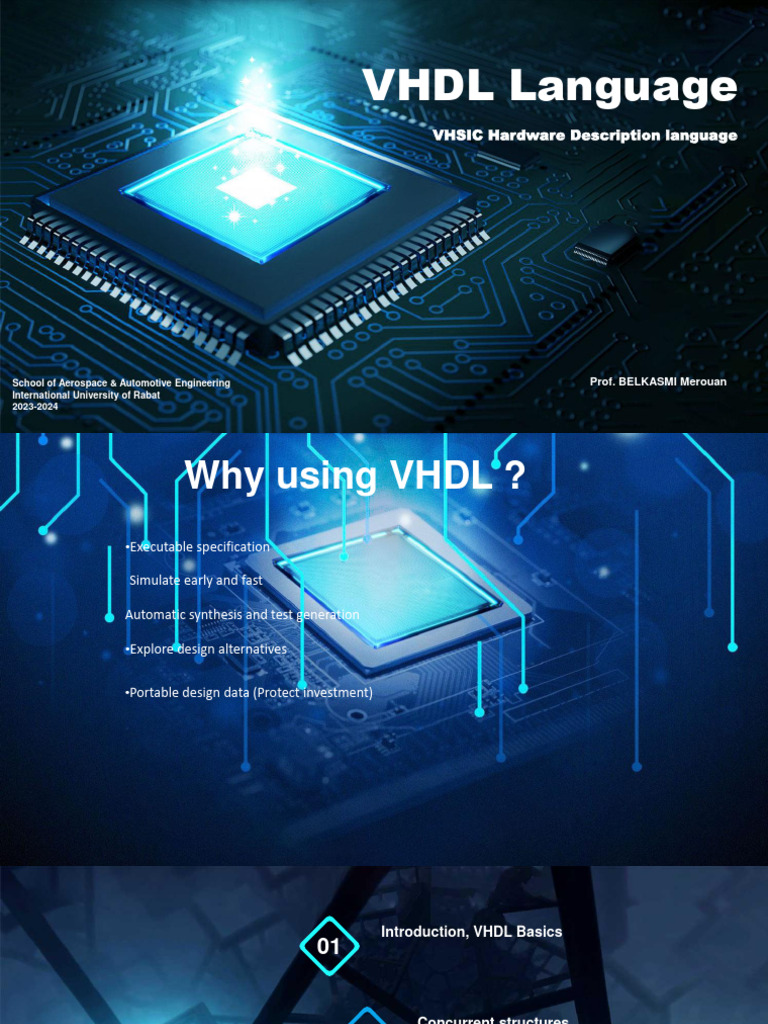 VHDL for Engineering Students | PDF | Control Flow | Vhdl