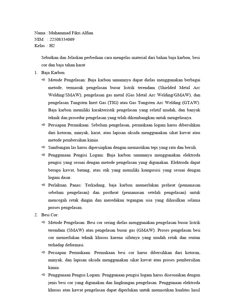 Muhammad Fikri Alfian - 22508334069 - Tugas Pertemuan 13 | PDF | Teknologi & Rekayasa