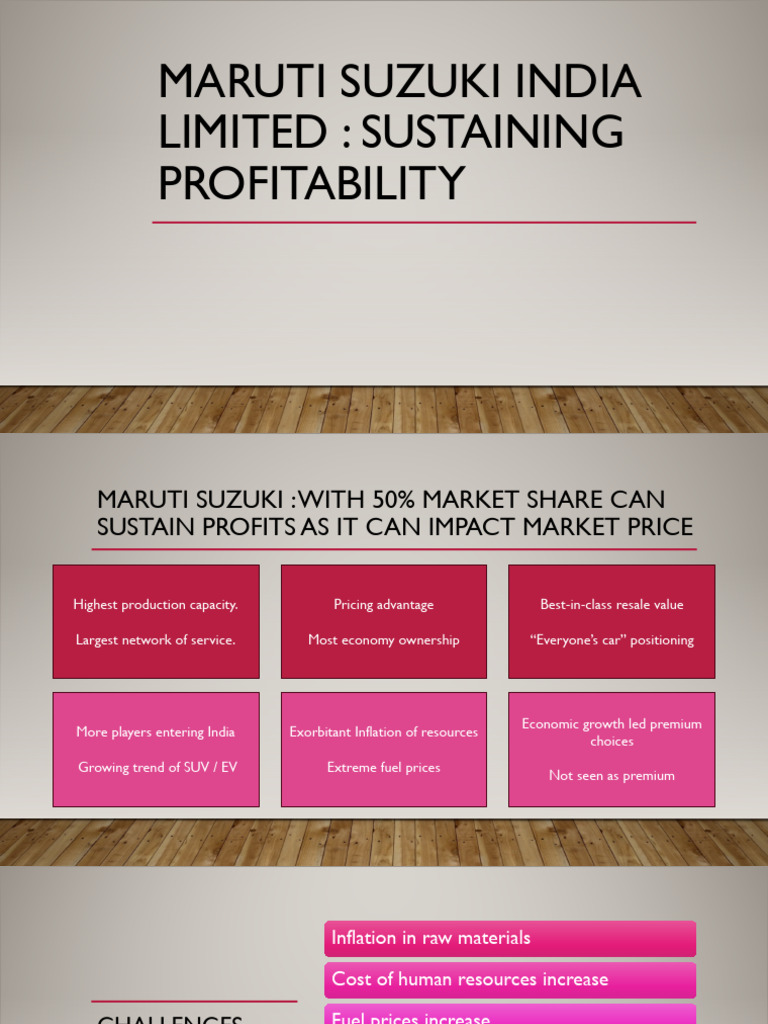 Maruti Case Study | PDF | Demand | Prices