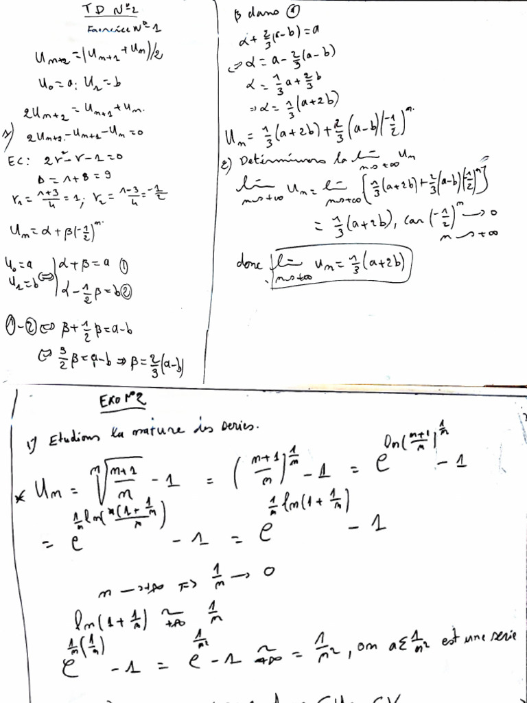Correction TD2 ANALYSE 18-Feb-2023 08-15-16 | PDF