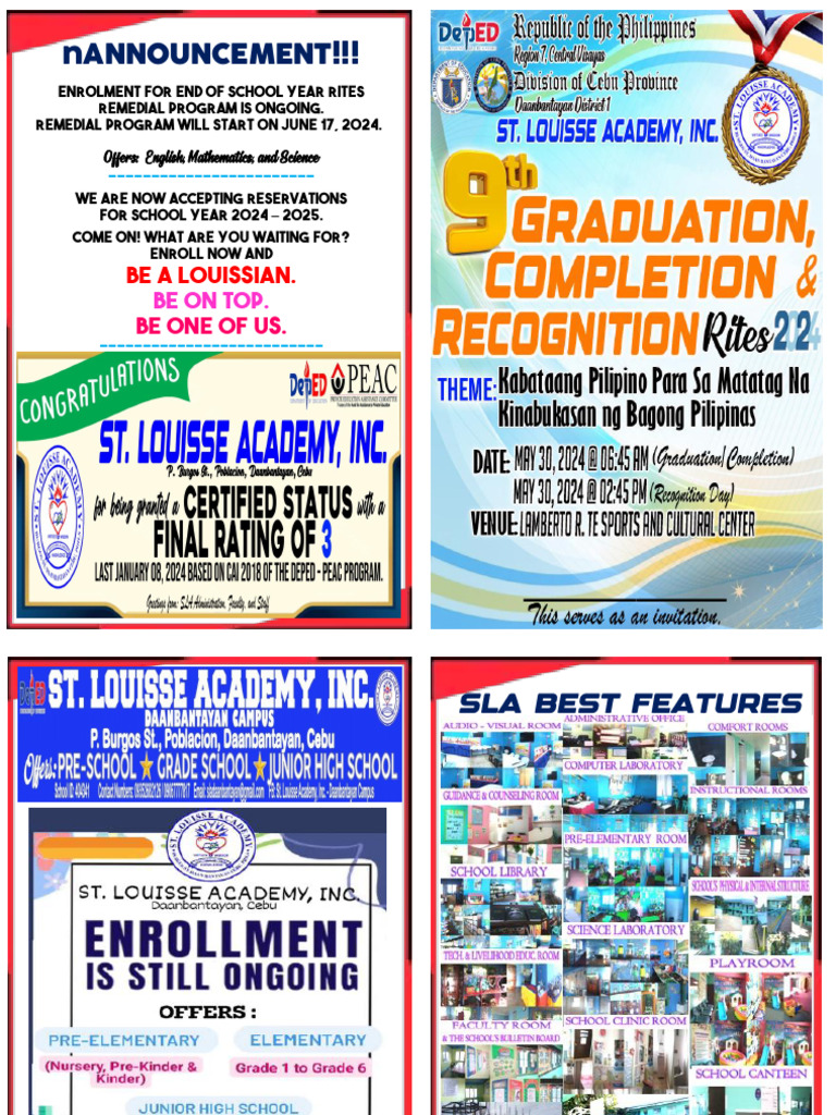 Graduation Program 2023 2024 | PDF | Learning | Critical Thinking