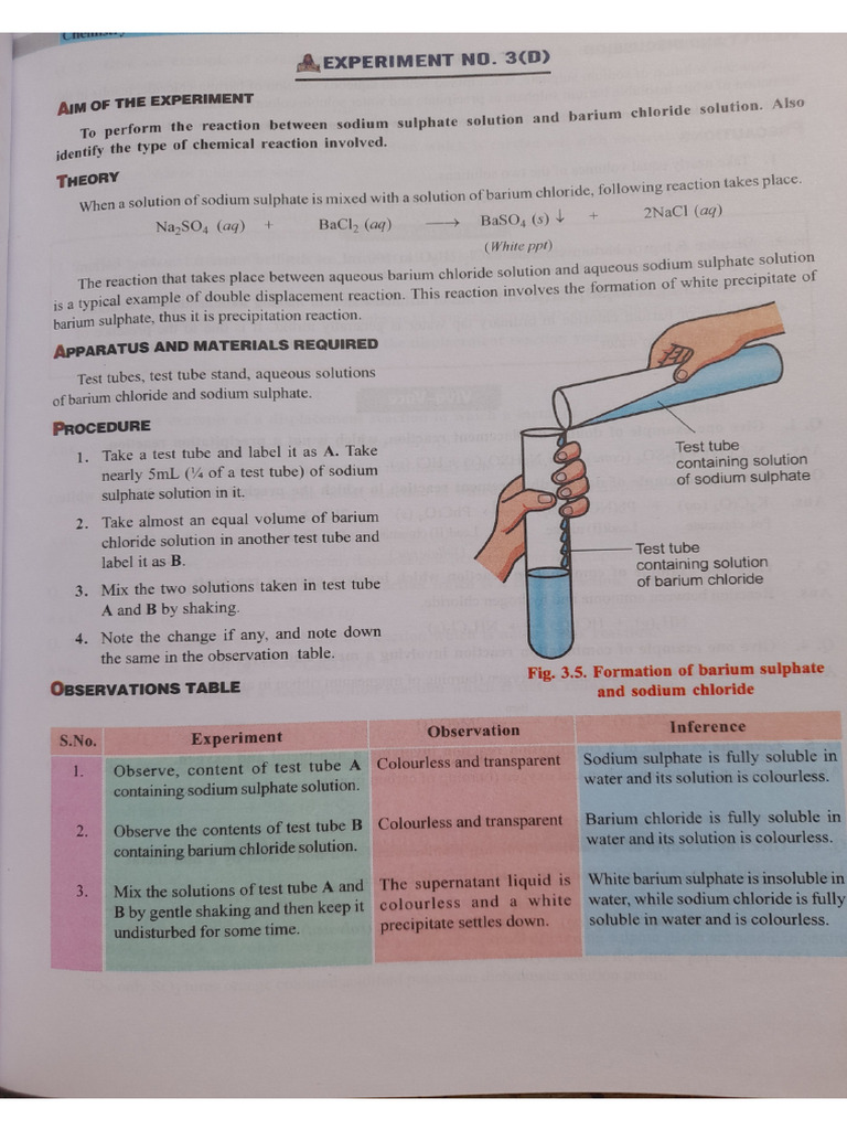 Chemistry Ex No 3 | PDF