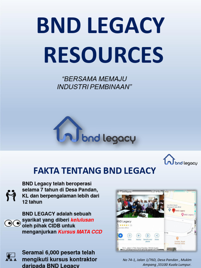 Present Slide BND Legacy | PDF