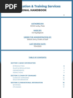 RMP - Tryout HandbookddAsdsdasdadsa | PDF | Military Police | Military