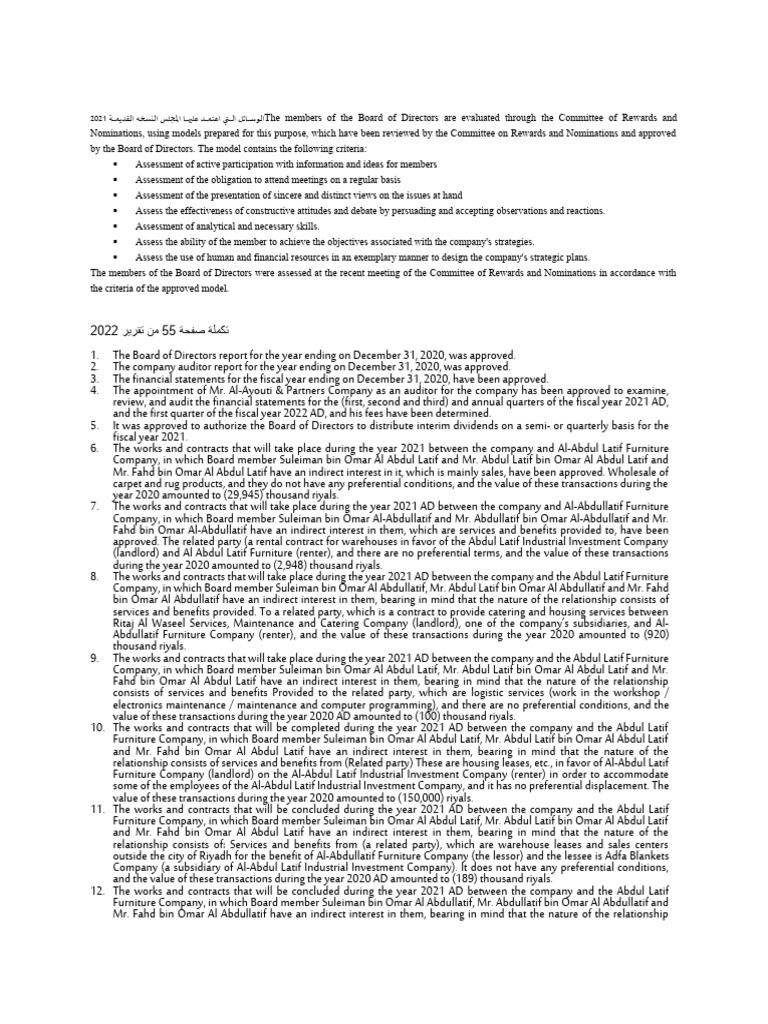 Completion | PDF | Board Of Directors | Lease