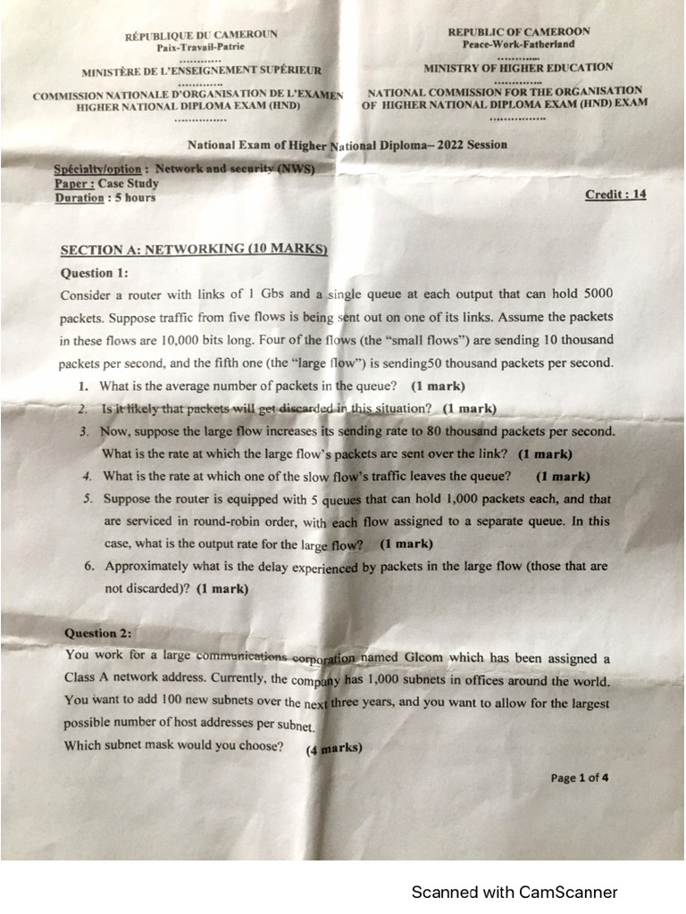 Case Study HND 2022 | PDF