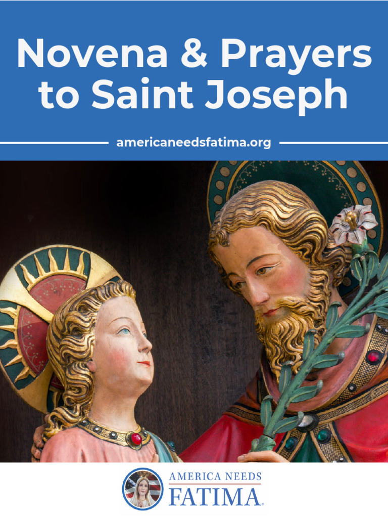 Novena Prayers to Saint Joseph | PDF | Mary, Mother Of Jesus | Saint Joseph