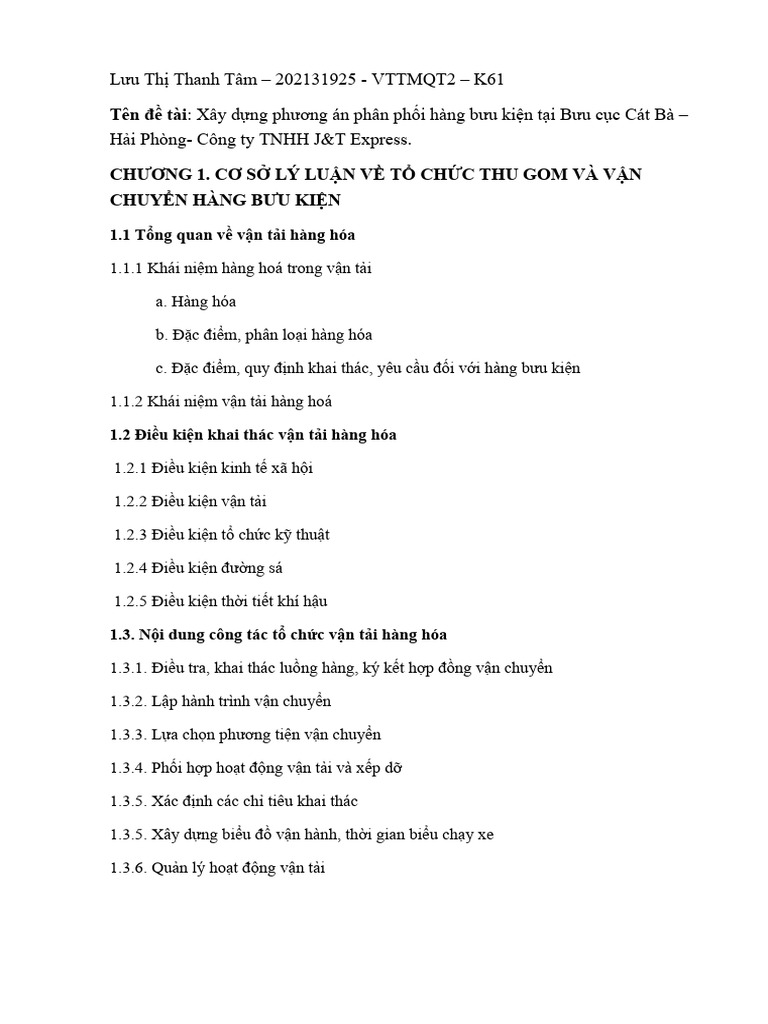 DE CUONG DO AN S A | PDF